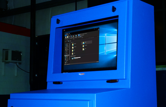 Industrial Monitor Enclosures | Stainless Steel & Waterproof Monitor ...