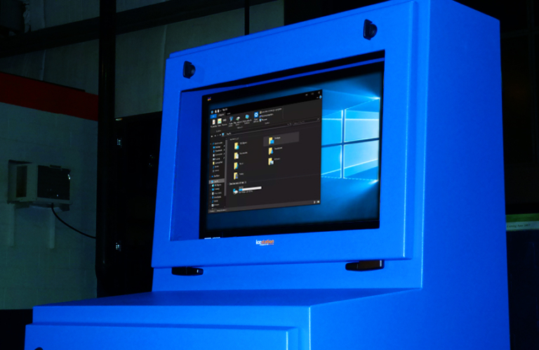 Industrial Monitor Enclosures | Stainless Steel & Waterproof Monitor ...