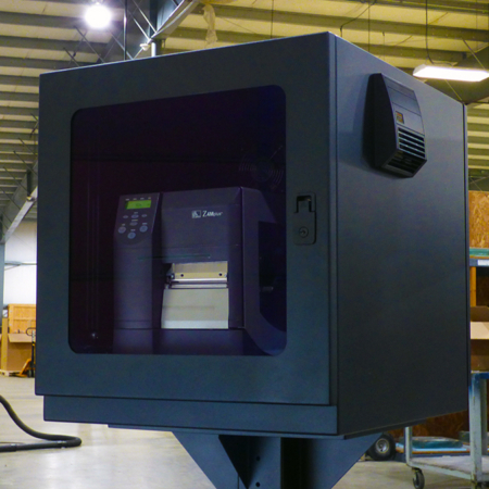New Freestanding Printer Enclosure at ITSENCLOSURES - ITSENCLOSURES